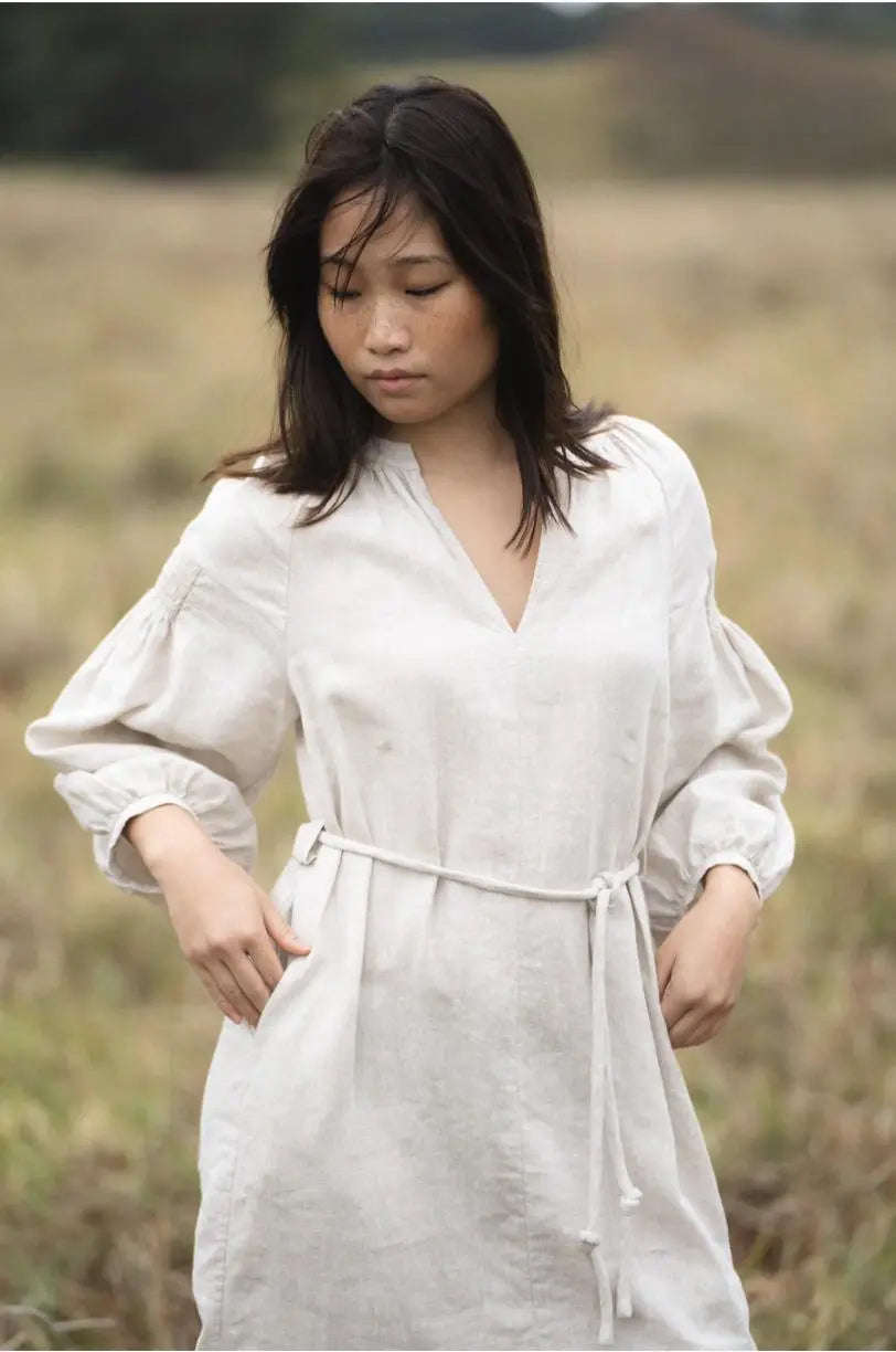 Lilly Pilly Skylar Linen Dress | Shop Lilly Pilly | Long Way Home, NZ