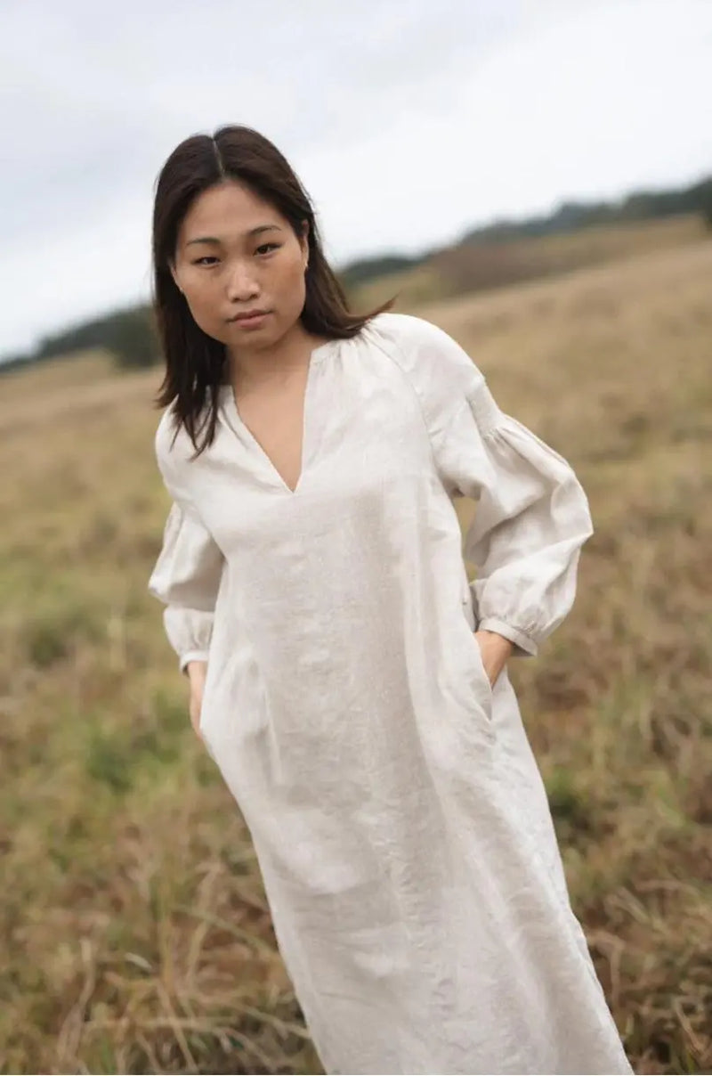 Lilly Pilly Skylar Linen Dress | Shop Lilly Pilly | Long Way Home, NZ