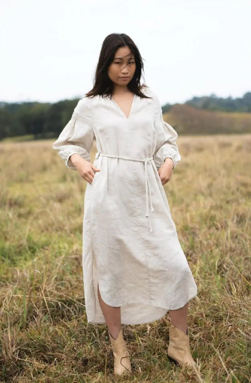 Lilly Pilly Skylar Linen Dress | Shop Lilly Pilly | Long Way Home, NZ