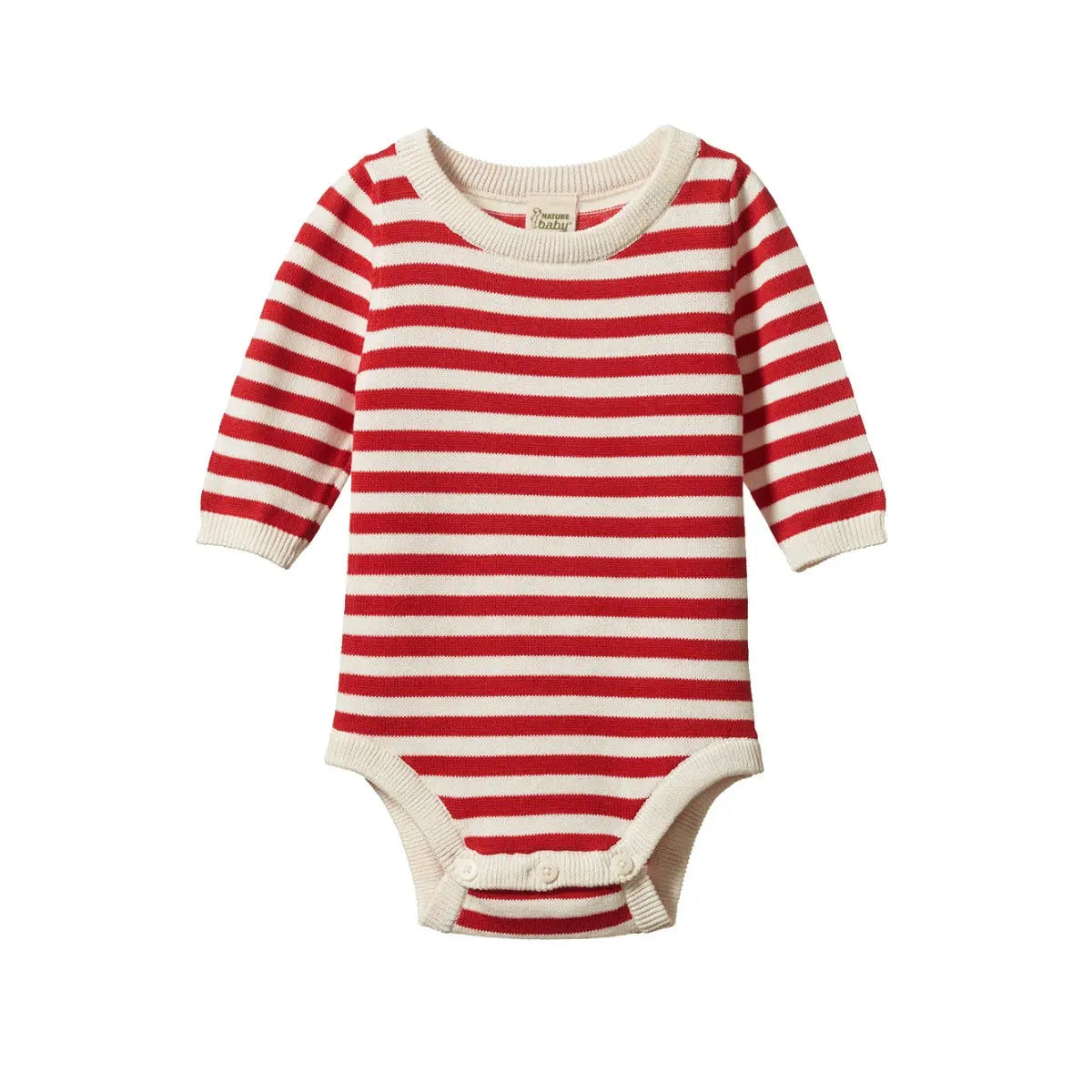Nature Baby Sawyer Bodysuit Red Sea Stripe | Shop Nature Baby Online ...