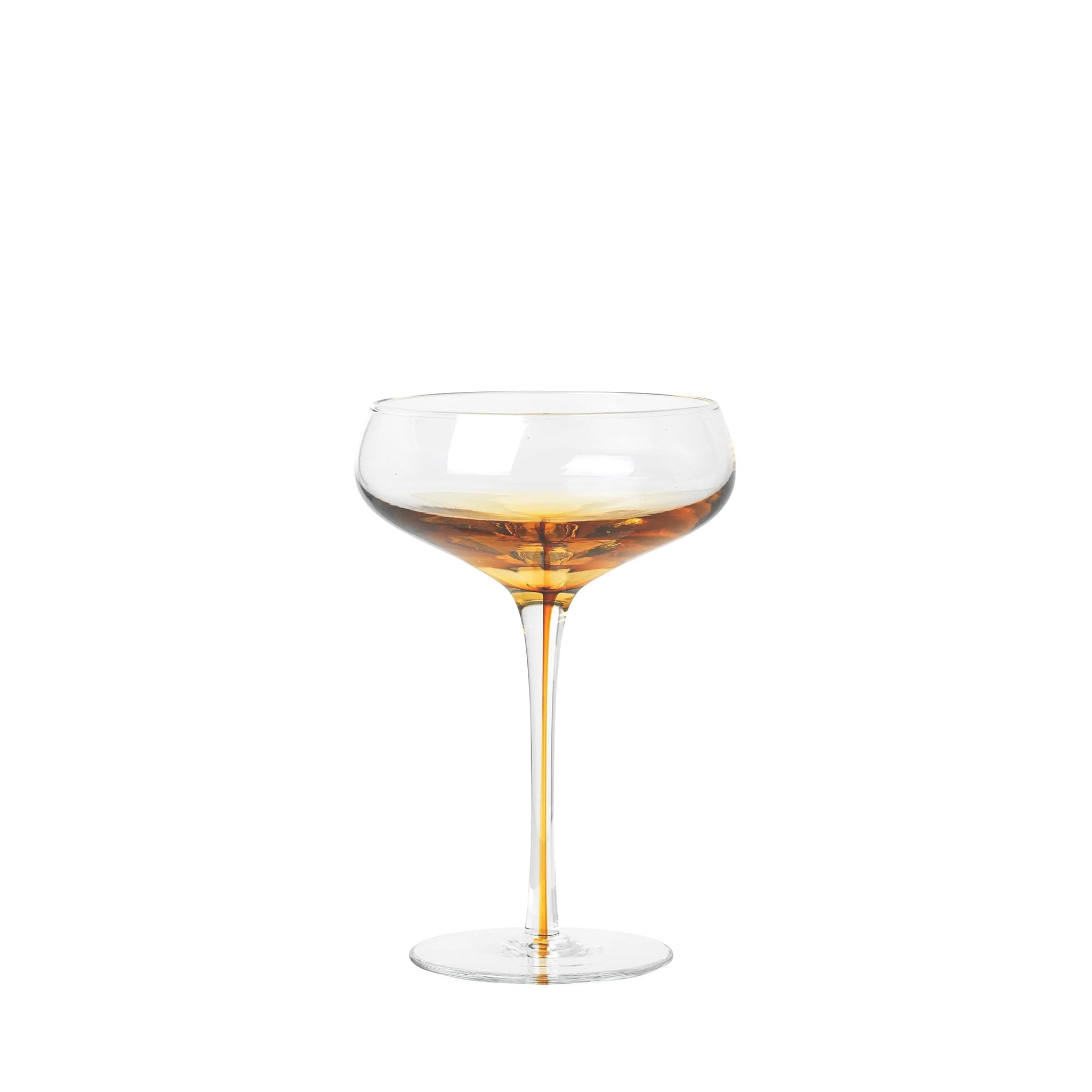 Broste | Amber Cocktail Glass Pair | Broste Copenhagen | Long Way Home