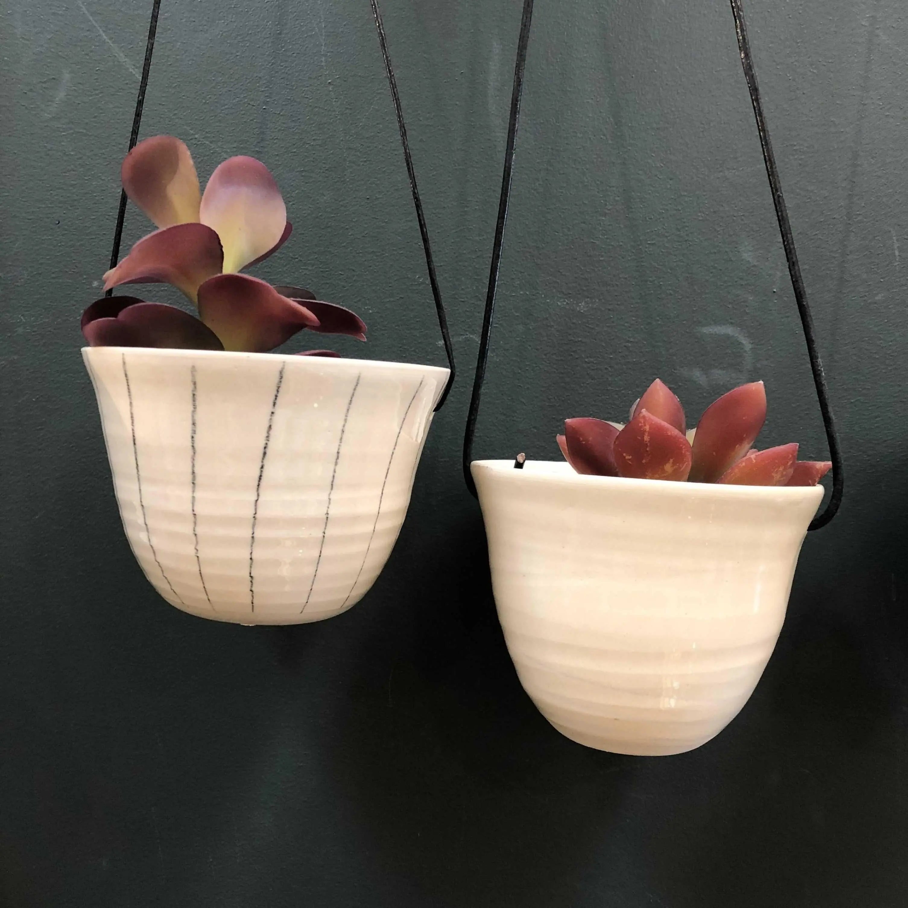 Hanging Planters | Melanie Drewery Ceramics | Long Way Home