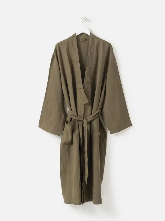 Men's Linen Robe | Città | Long Way Home