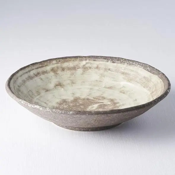 Nin-Rin Earth | Large Shallow Bowl | Made In Japan | Long Way Home